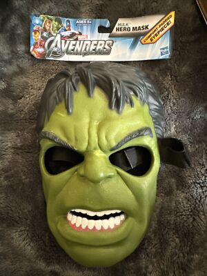 Marvel Avengers Hulk Mask- NEW- FREE SHIPPING | eBay