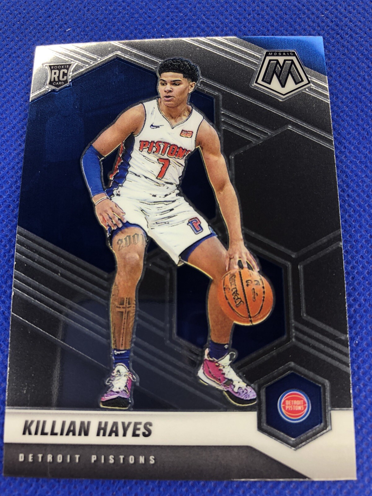 2020-21 #222 Killian Hayes Panini Mosaic Basketball Rookie Card RC | eBay