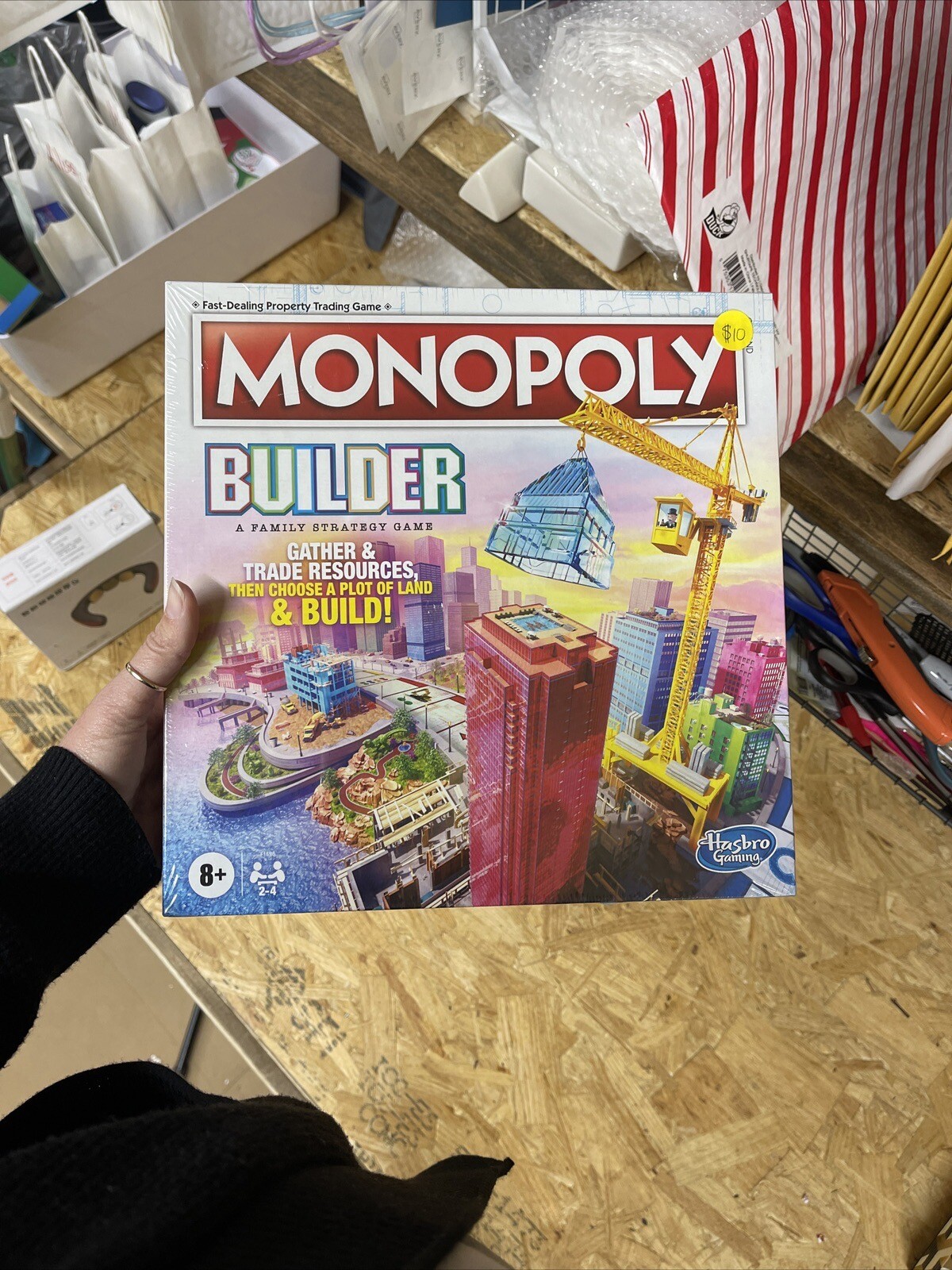 MONOPOLY BUILDER BOARD GAME, FAMILY GAME, STRATEGY GAME BRAND NEW by ...