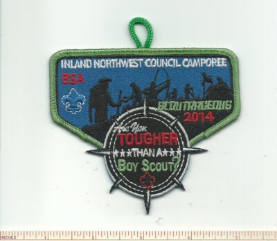 ED SCOUT BSA 2014 INLAND NORTHWEST COUNCIL WASHINGTON IDAHO SCOUTRAGEOURS PATCH | eBay