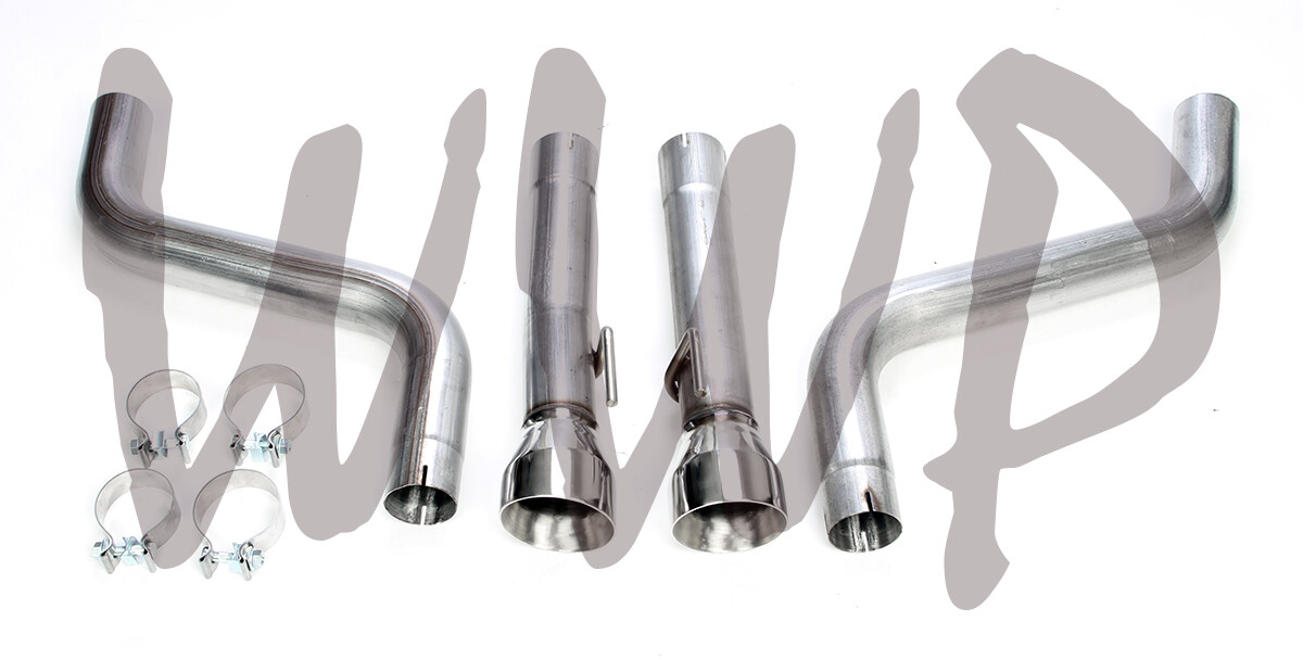 3" Axle Back Exhaust Muffler Replacement Kit For 15-23 Dodge Charger 6 ...