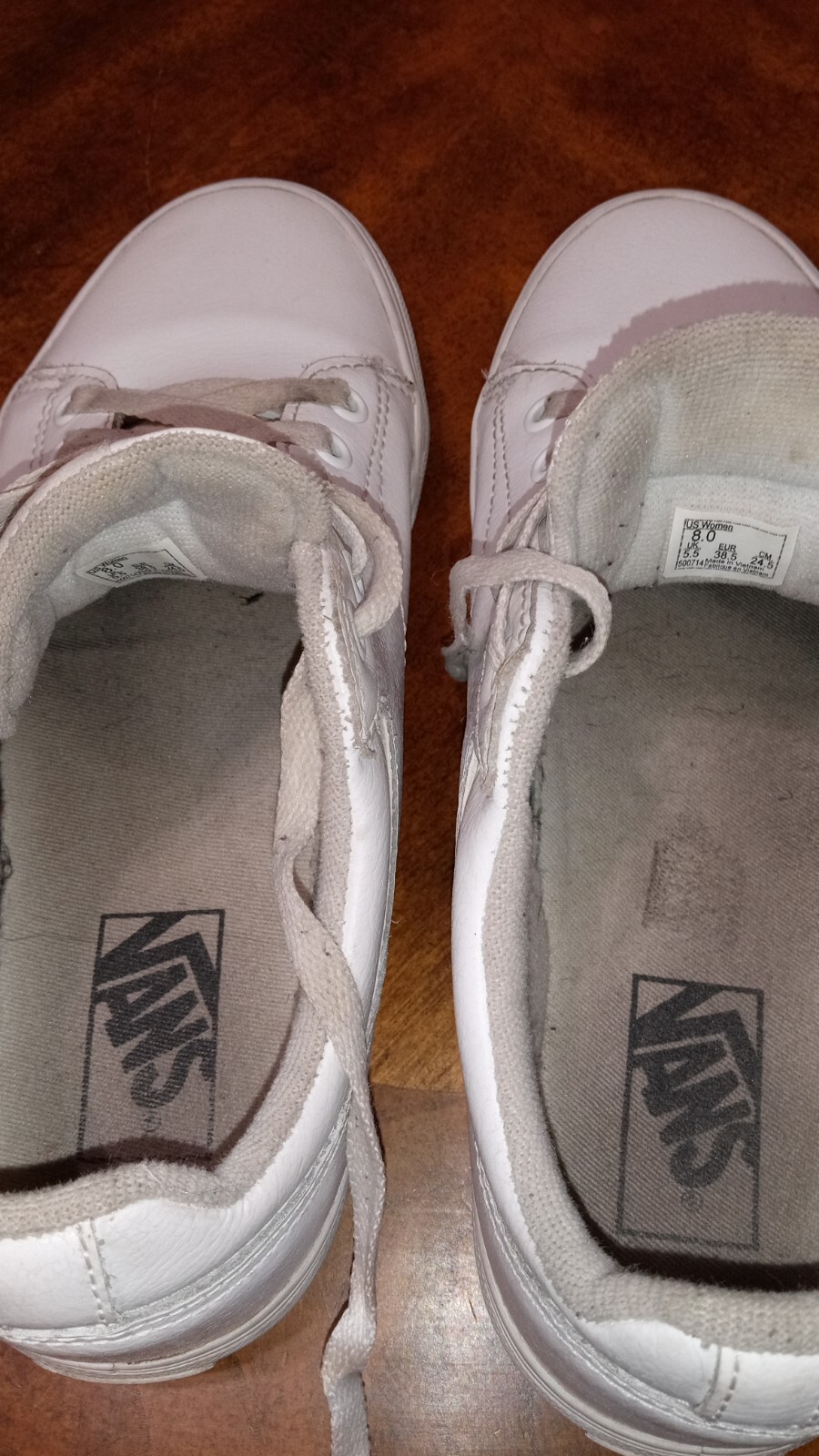 Size 9 - VANS Doheny Triple White W for sale online | eBay