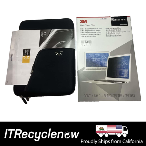 New Case Logic 13" MacBook Pro Laptop Sleeve Zippered Case w/ 3M ...