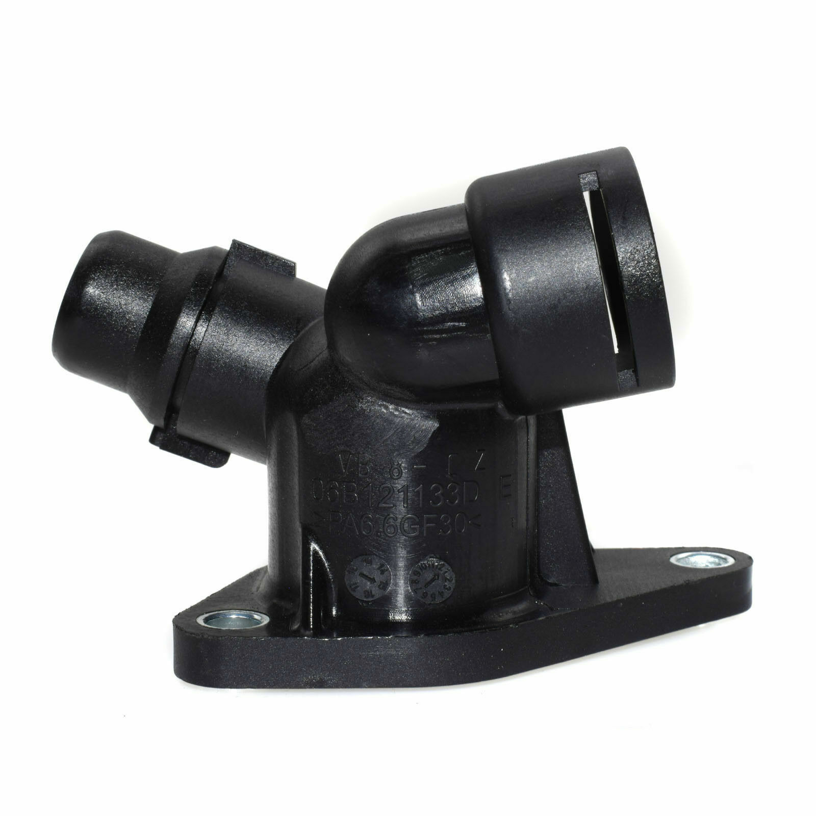 For Audi Thermostat Coolant Water Outlet Flange Gasket Hose Housing ...