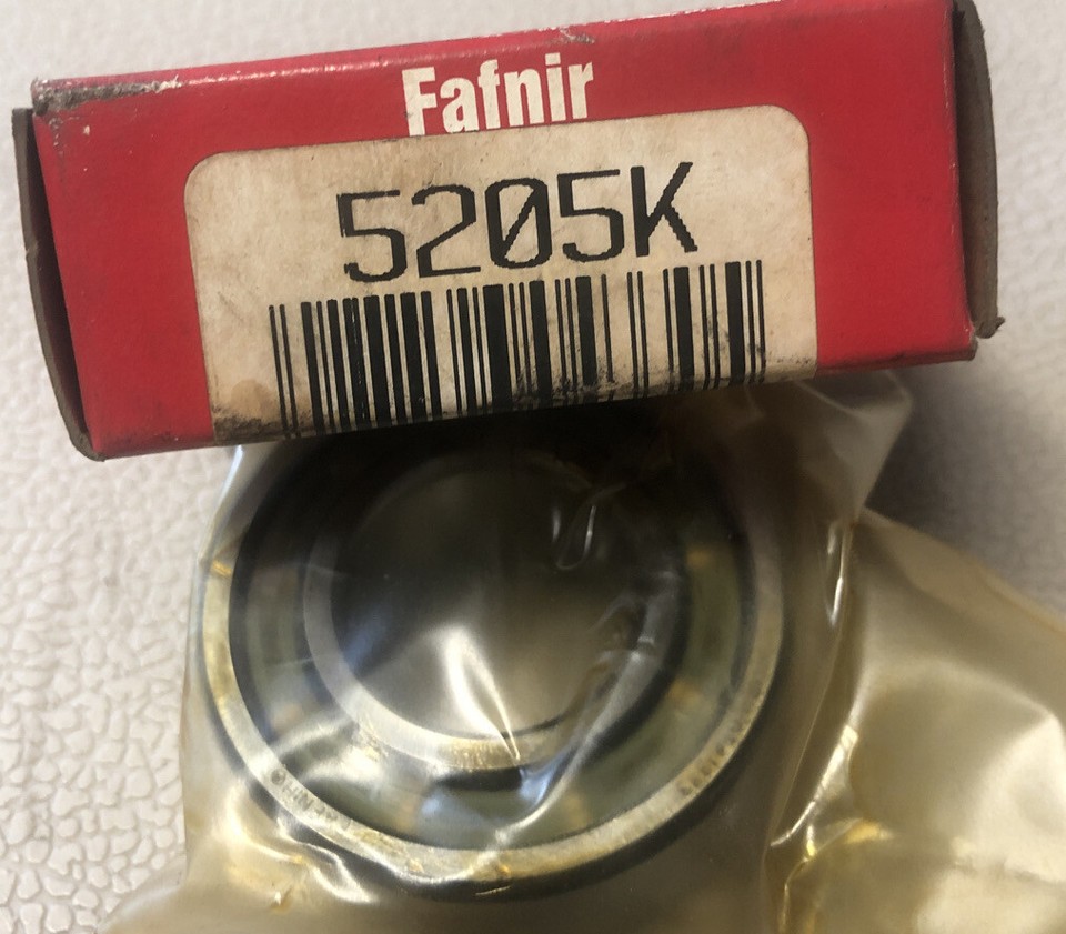 NEW-Double Row Angular Contact Bearing 25 mm Bore,52 mm OD,0.8125" W ...