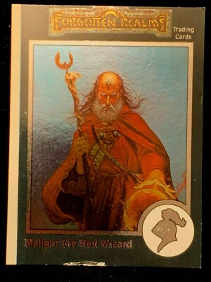 1992 TSR Forgotten Realms #742 Maligor The Red Wizard Error Dungeons ...