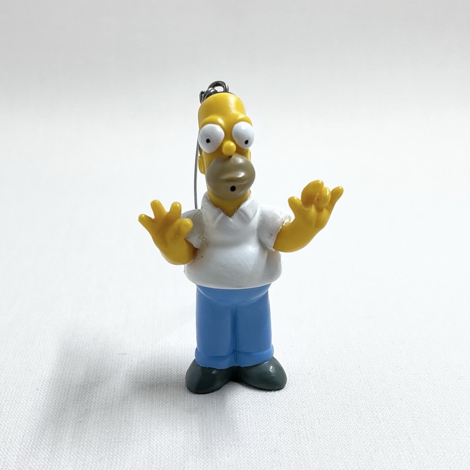 Homer Simpson 1997 Figure Wire Loop Lisa Simpson Figure The Simpsons ...