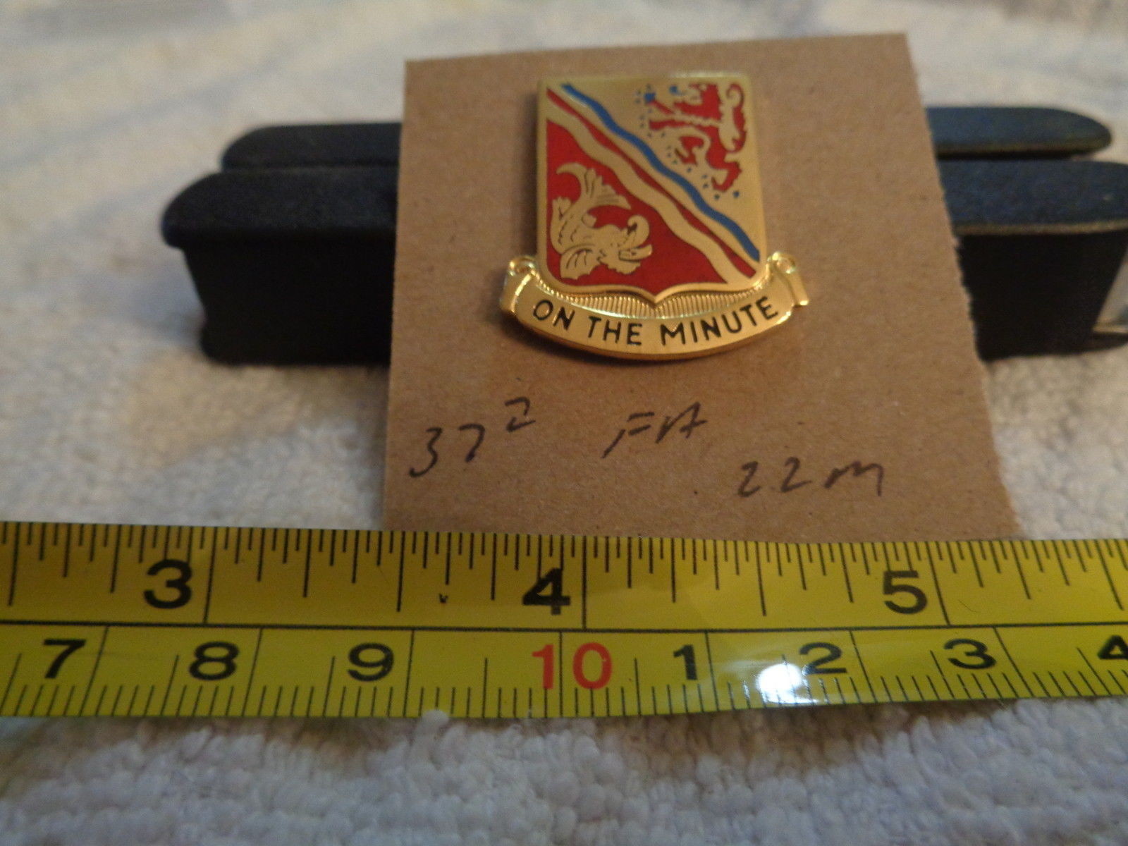 37th Field Artillery 22M Unit Crest, DI, DUI (DRAW#X7) | eBay