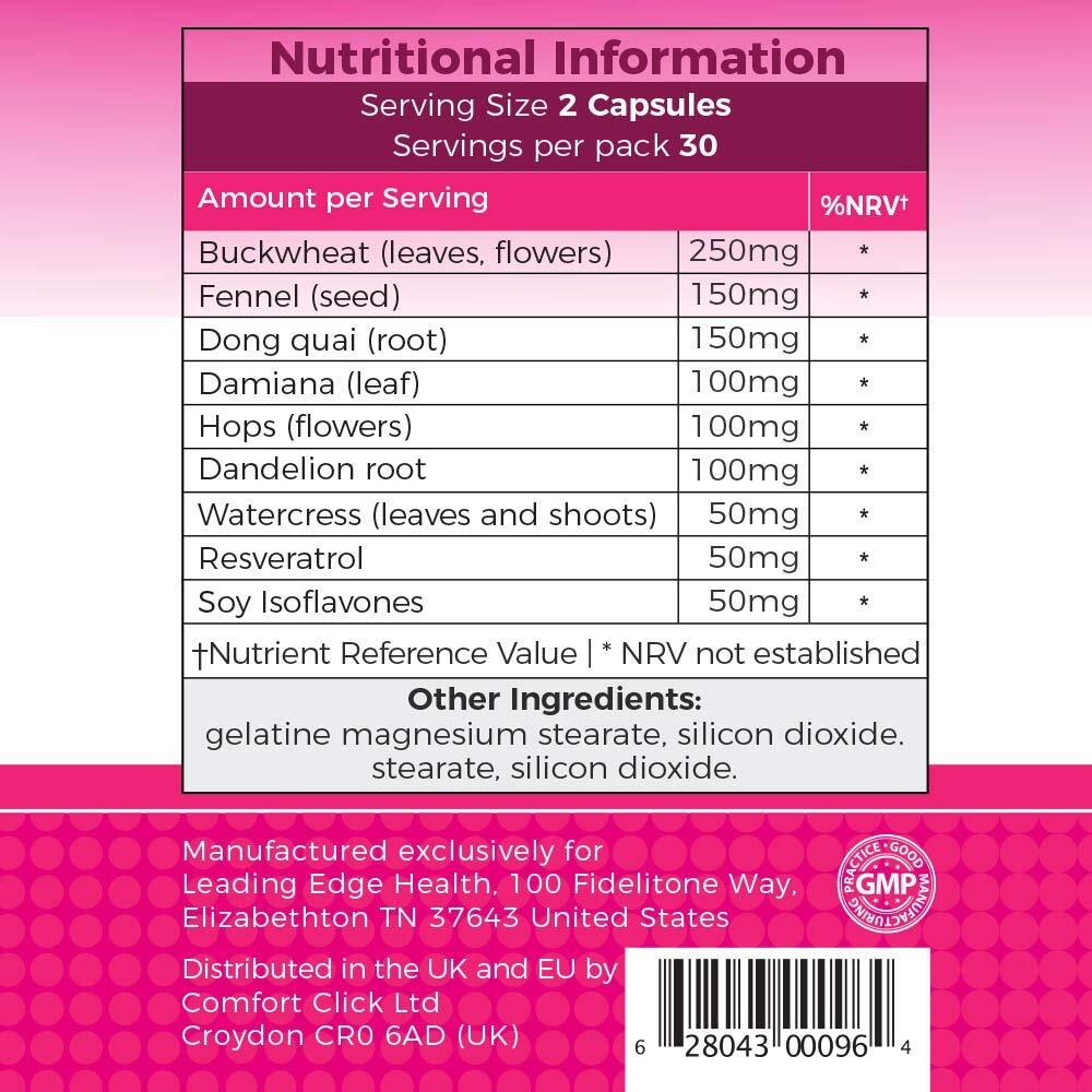 Total Curve Breast Enhancement Therapy Bust Pills 60 Caps by ...