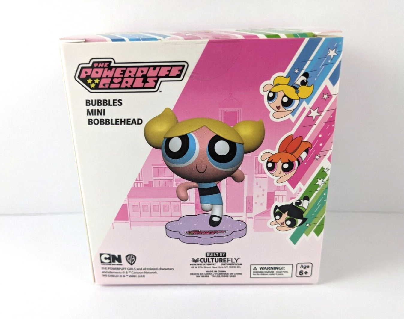 CultureFly Powerpuff Girls Blossom Buttercup Bubbles Mini Bobble Head ...