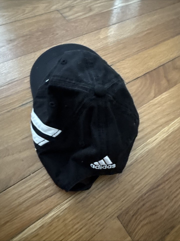 Audi Adidas Hat Black Adjustable Strap Embroidered Logo Automotive Cap ...