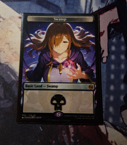 Swamp Basic Land (Magic The Gathering) Wiz Konosuba Edition | eBay