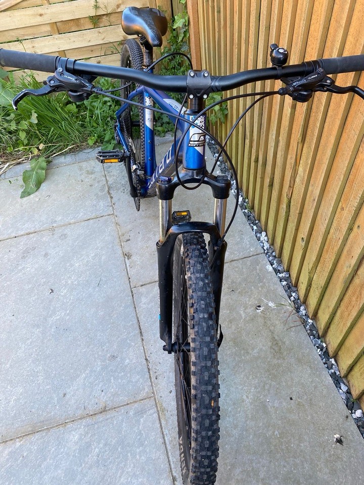 Carrera Vulcan Men's Mountain Bike 27.5" Blue | eBay UK