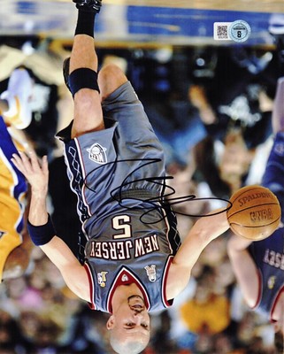 JASON KIDD SIGNED NEW JERSEY NETS 8X10 PHOTO DALLAS MAVERICKS AUTOGRAPH ...