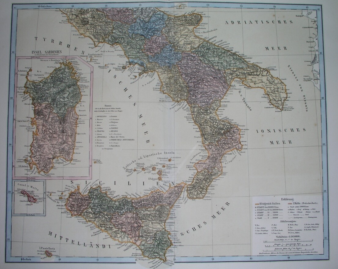 Oficina Grafica Trapani Sicily Map