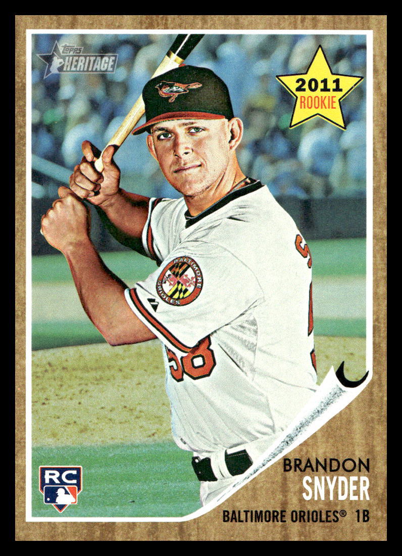 2011 Topps Heritage - #99 Brandon Snyder for sale online | eBay