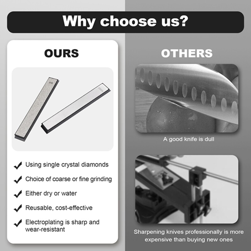 7X(10Pcs Set Diamond Whetstone Sharpener for Sharpener L3O4)4001 | eBay