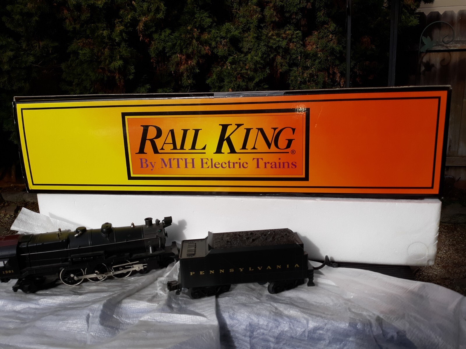 Rail King MTH 30-1115-1 Pennsylvania 4-6-2 O GAUGE TRAIN LOCOMOTIVE TOY ...