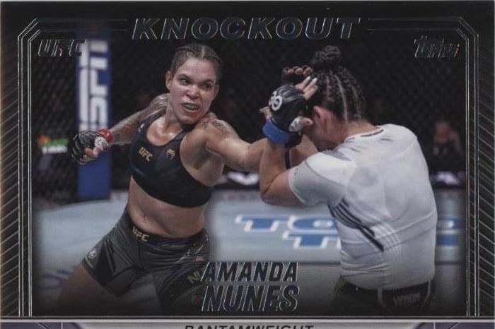 2024 Topps UFC Knockout - Amanda Nunes #24 for sale online | eBay