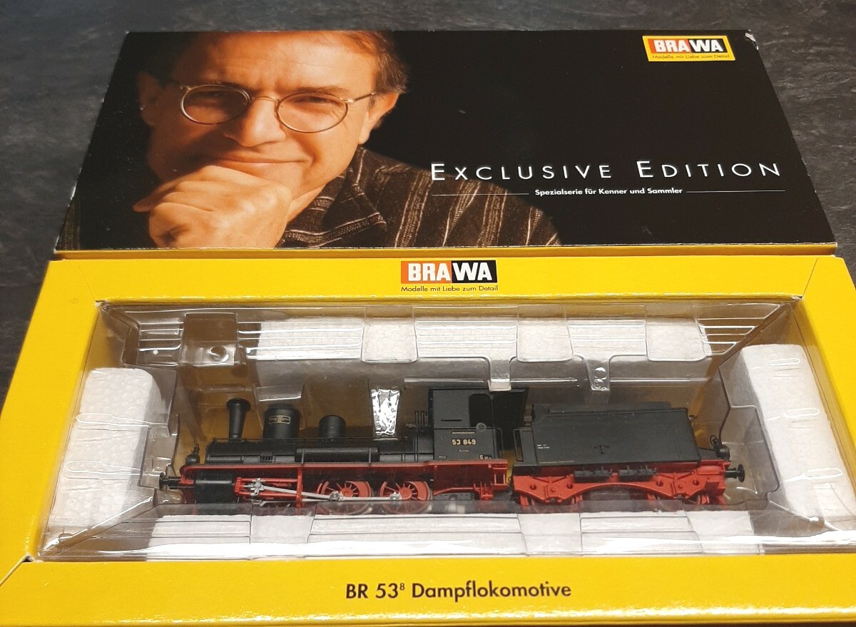 BRAWA # 0624 ,Dampflok, BR 53.8 ,DRG , EP II, H0, Digital, OVP | eBay.de