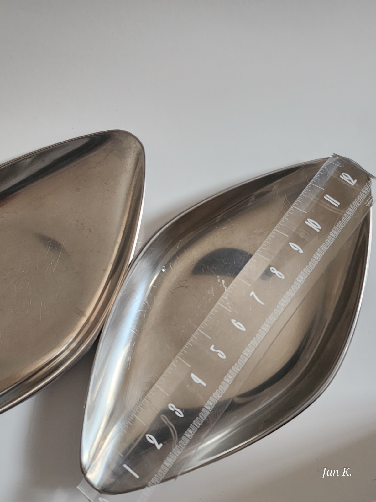 2 WMF Cromargan Germany Vintage Stainless Steel MCM Serving DISH 12.5 ...