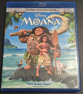 Disney Moana Blue-Ray + DVD + Digital HD | eBay