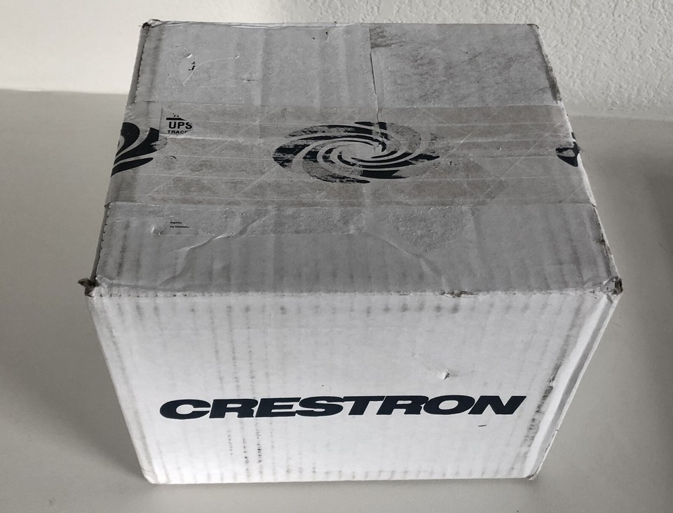 Crestron TS-770-W-S 7” White Table Top Touchscreen. New. Home OS ...