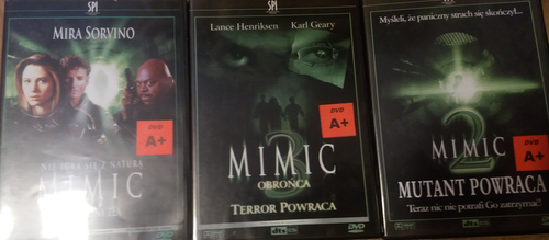 MIMIC TRILOGY / MUTANT TRYLOGIA 3xDVD Polish Edition | eBay