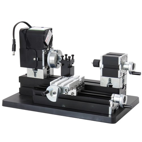 Electric Small Lathe Bench Mini Lathe Mini Light Lathe Woodworking ...