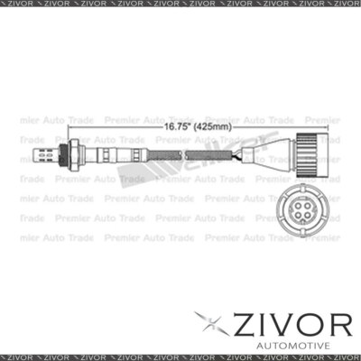 New DELPHI Pre-Catalytic Oxygen Sensor For BMW 740i E32 4.0 M60 B40 8 ...