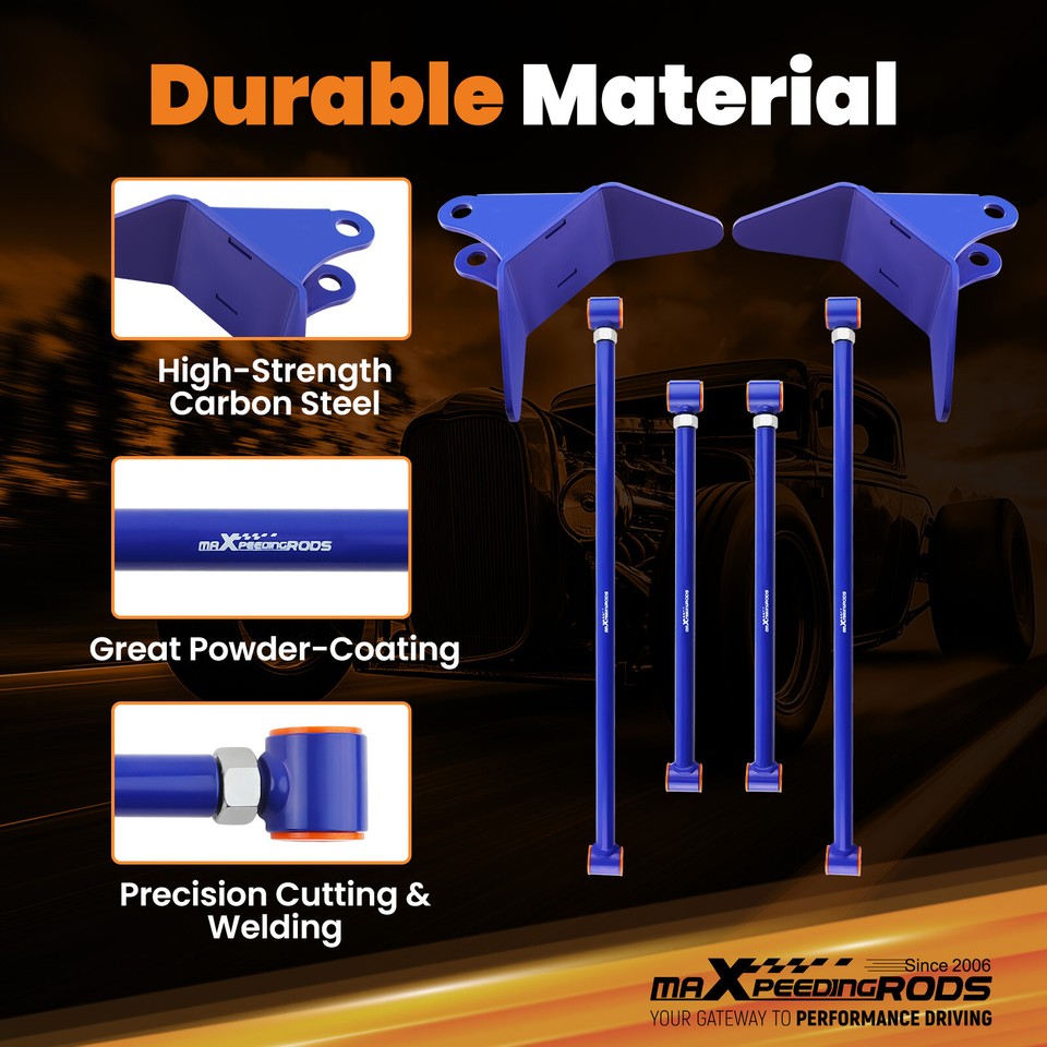 Rear Triangulated 4 Link Kit For Chevrolet S10 1994-2004 Welded ...