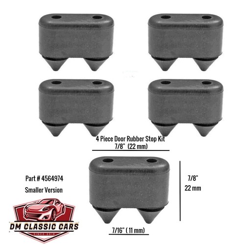 1970+ Firebird Camaro New correc Rubber Jamb Body DOOR BUMPER Cushion ...