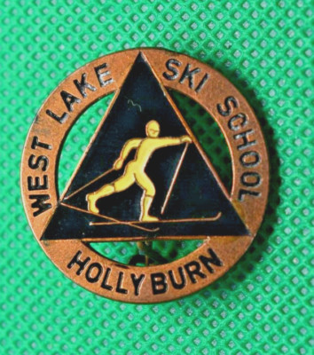 Hollyburn Ridge Ski Pin _ Vintage West Lake Ski School Canada Ski Pin ...
