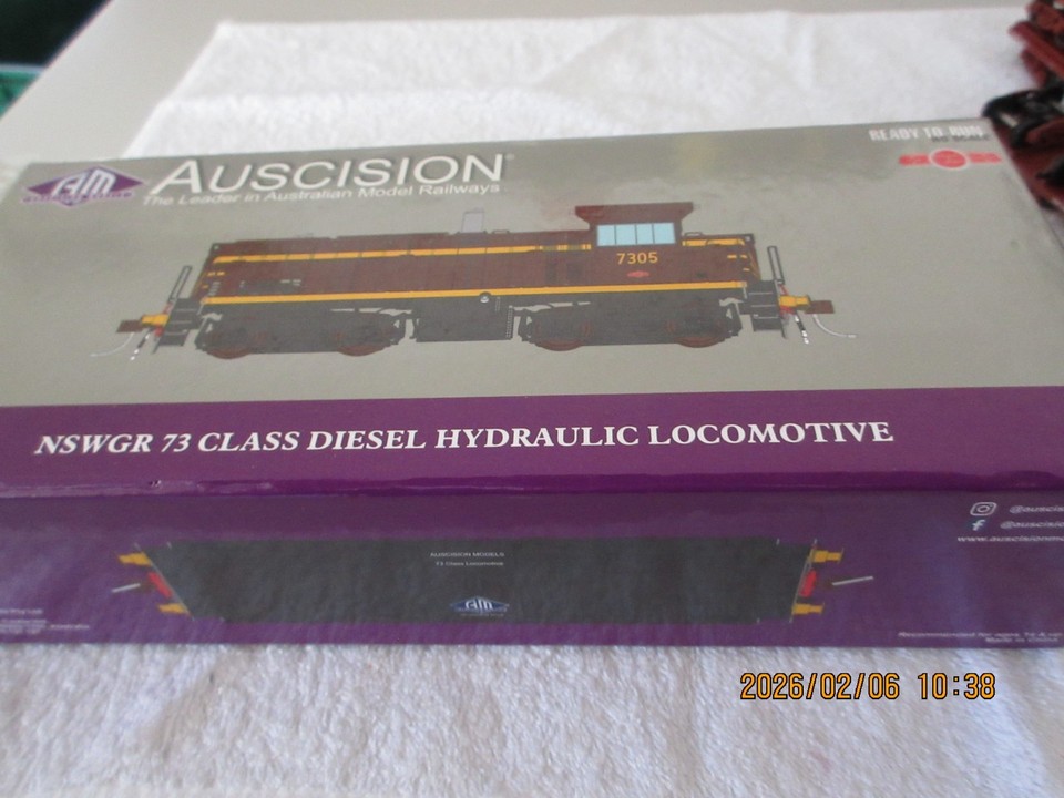 HO AUSCISION FREIGHT RAIL 73 CLASS LOCOMOTIVE | eBay Australia