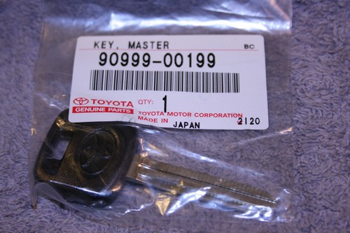 90999-00199 Key Blank - Uncut Master Key - Genuine Toyota OEM - Camry ...