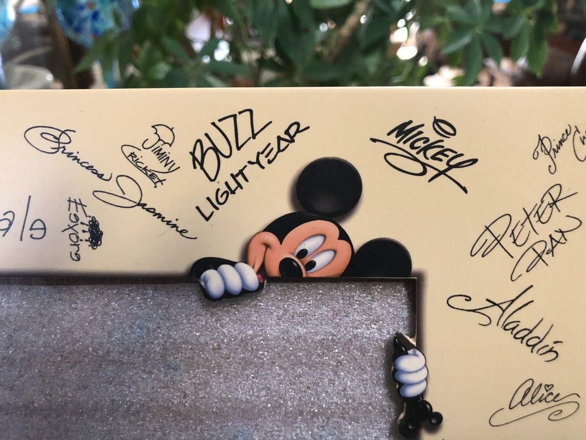 Disney Alice Autographs