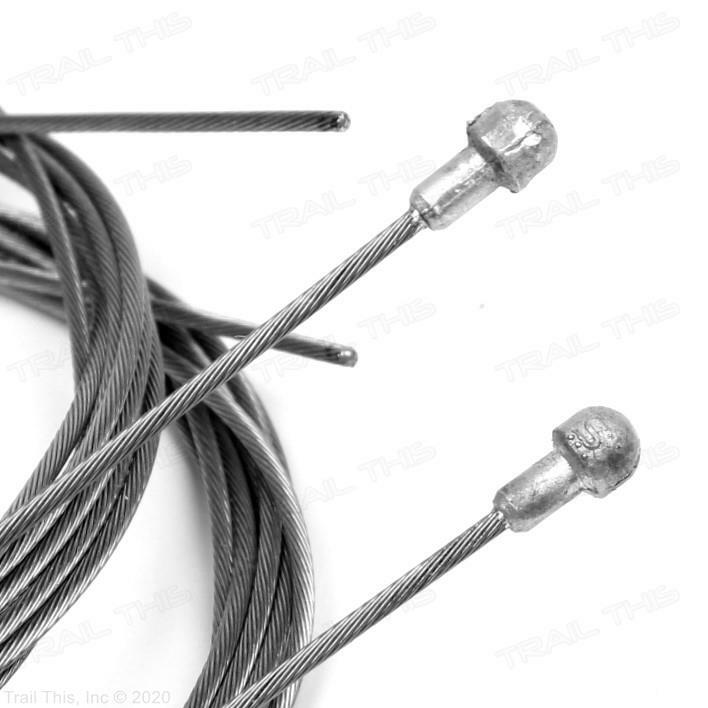 2-Pack Shimano Slick Sil-Tec Stainless Road Bike Brake Cables 1.6mm x ...