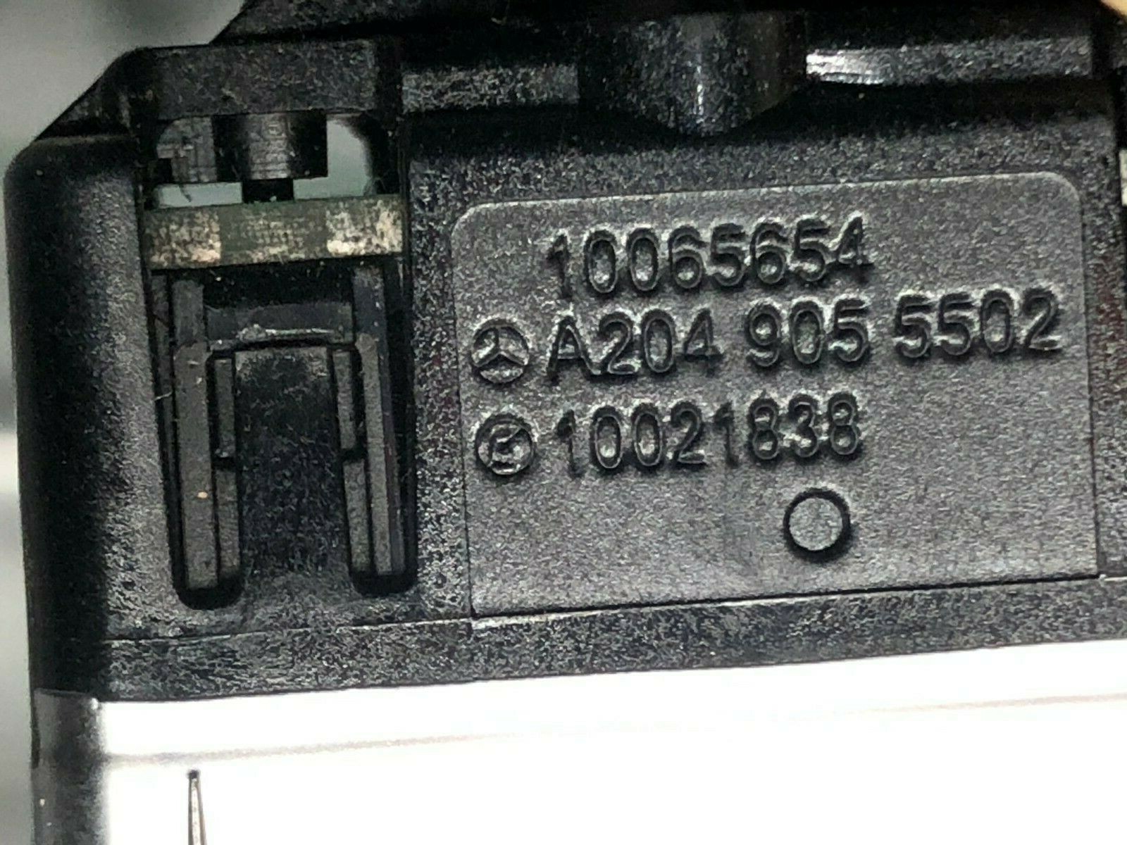 (AS) MERCEDES BENZ W204 C CLASS WINDOW SWITCH FRONT OR REAR A2049055502 ...