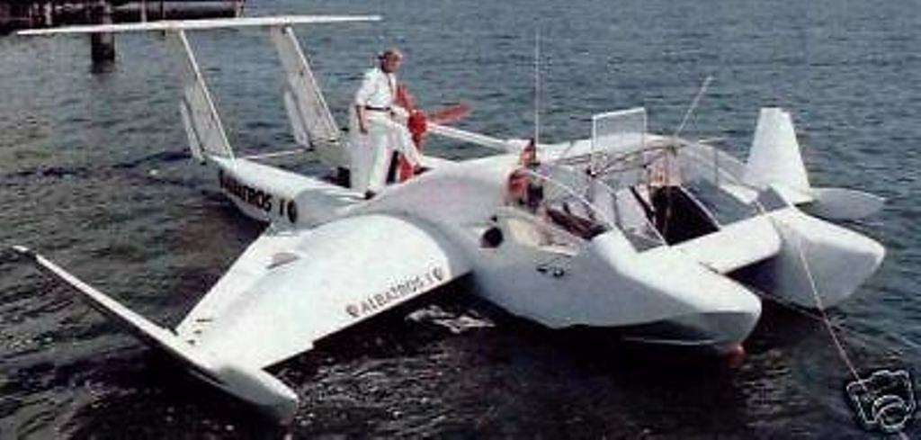 HW-2-V-T Fischer Flugmechanik Seaplane Desk Wood Model Big New | eBay