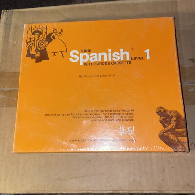 Think Spanish level 1 with cards and cassette. Beginning Student Course ...
