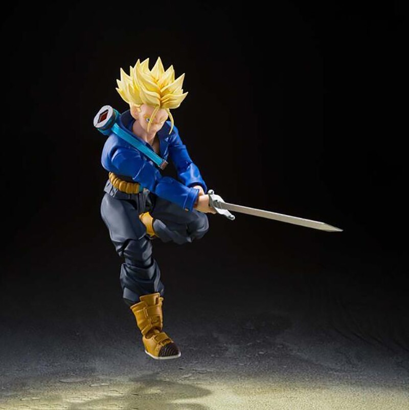 Dragon Ball Trunks Anime Figures SHF Trunks Boy From Future Model ...
