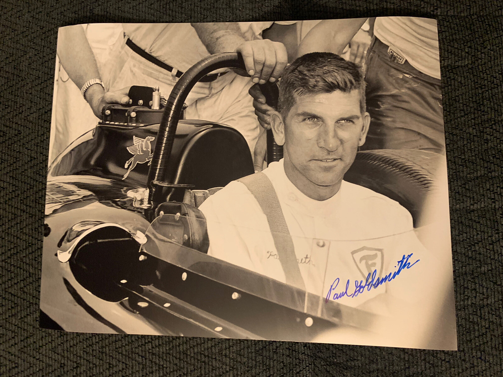 Paul Goldsmith Indy 500 Signed 8 X 10 Photo Indianapolis Autographed ...