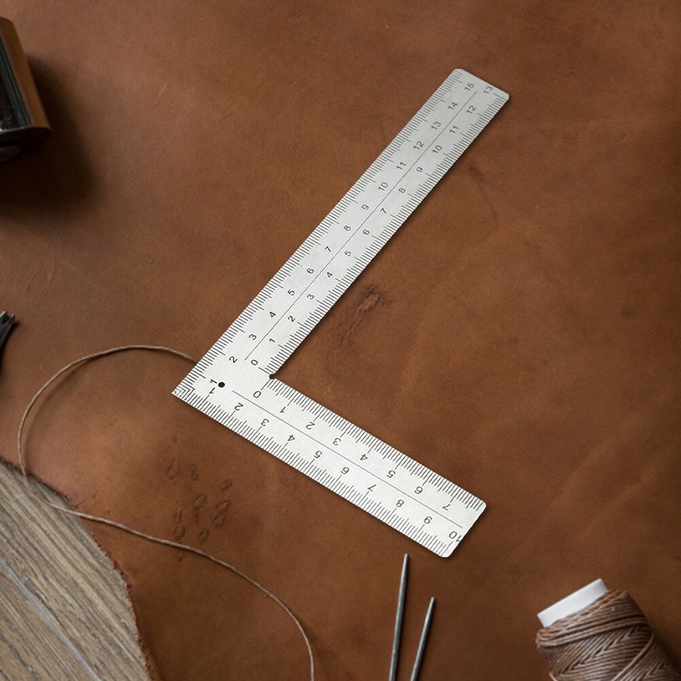 5# Mini L Square Ruler Stainless Steel Square Measuring Ruler For ...