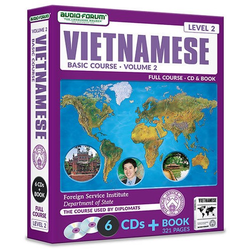 FSI: Basic Vietnamese 2 (6 CDs/Book) by Foreign Service Institute *NEW ...