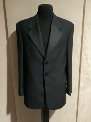 RICK PALLACK TUXEDO DINNER JACKET / BLACK / 40 REG / MADE IN ITALY ...