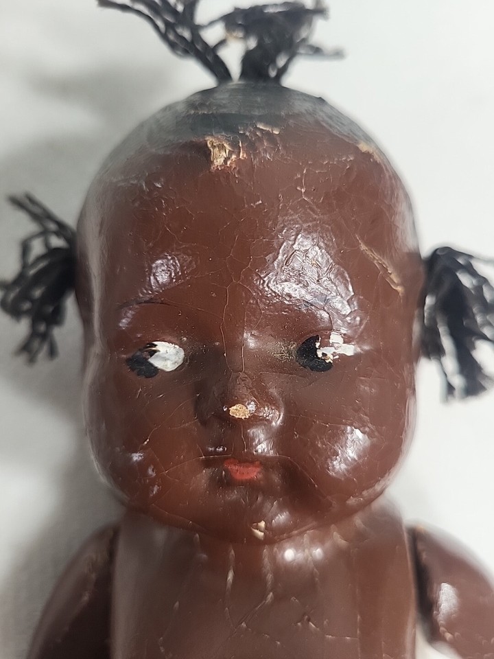 Vintage 1930's Unmarked Black PATSY Babykin Composition Doll ...