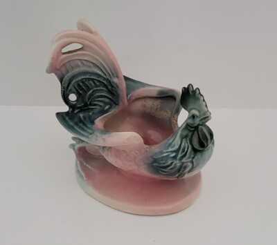 Vintage Hull Pottery # 53 ROOSTER PLANTER | eBay