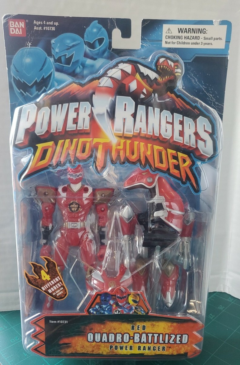 Power Rangers Dino Thunder Red Ranger Battlizer