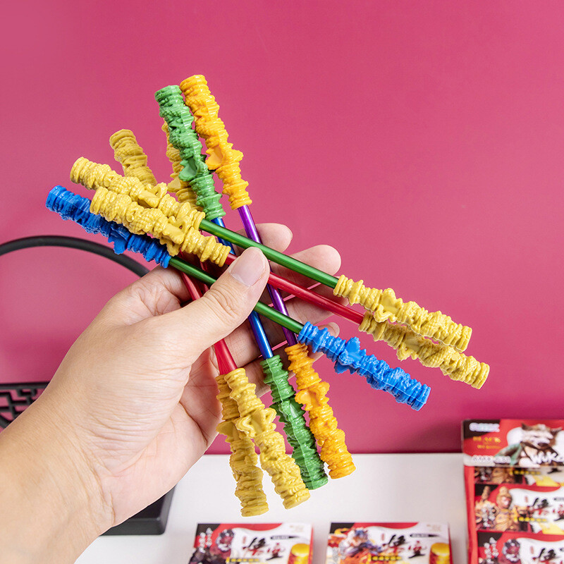 Cute WuKong Weapon Magic Golden Cudgel Eraser Less Rubber Debris Pencil ...