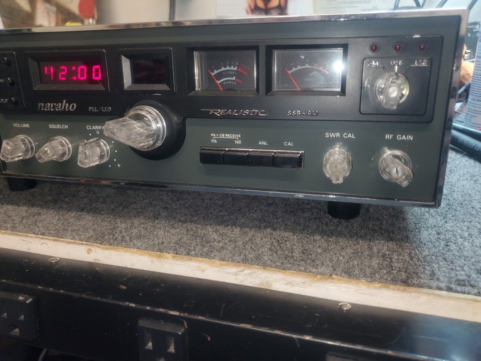 Realistic TRC-457 AM SSB CB Radio Base Station With Extras | eBay